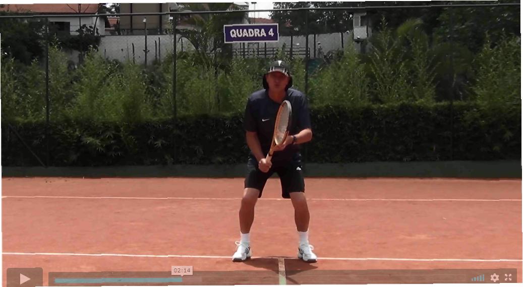 Curso – Técnica do Voleio para Iniciante – Newton Tenis